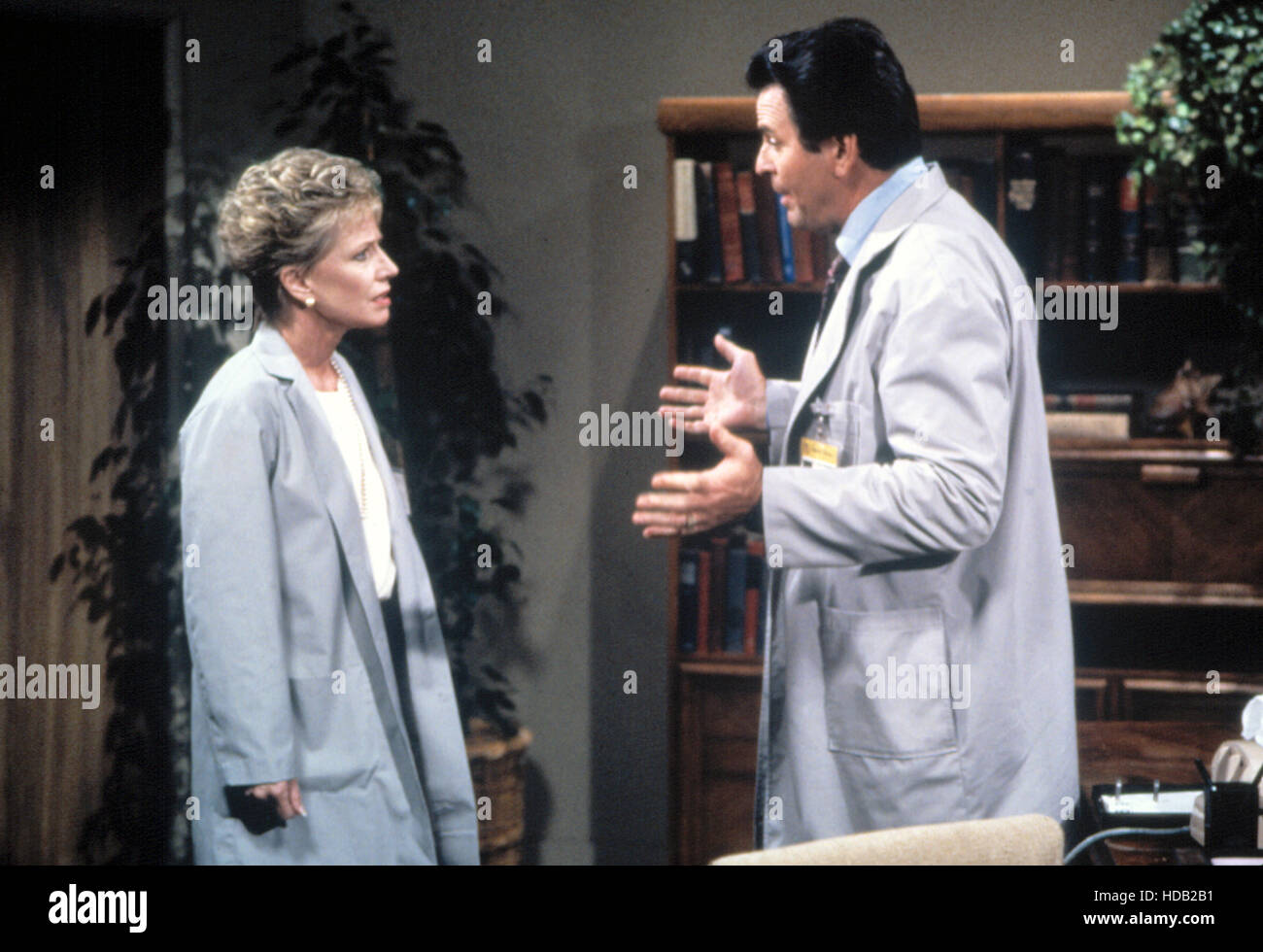 GENERAL HOSPITAL, Leslie Charleson, Stuart Damon, (1992), 1963 Stock ...