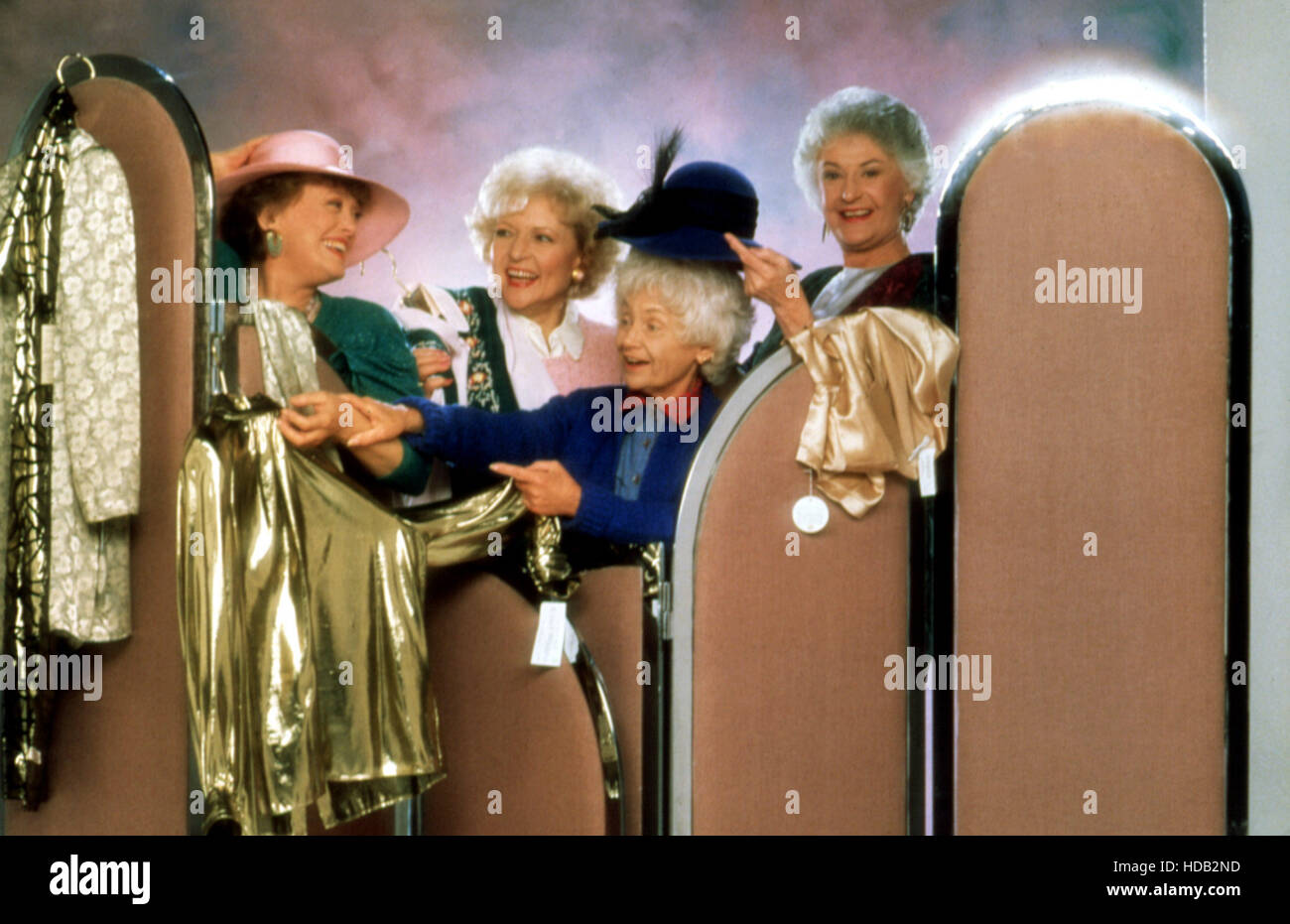 GOLDEN GIRLS, Rue McClanahan, Betty White, Estelle Getty, Bea Arthur ...