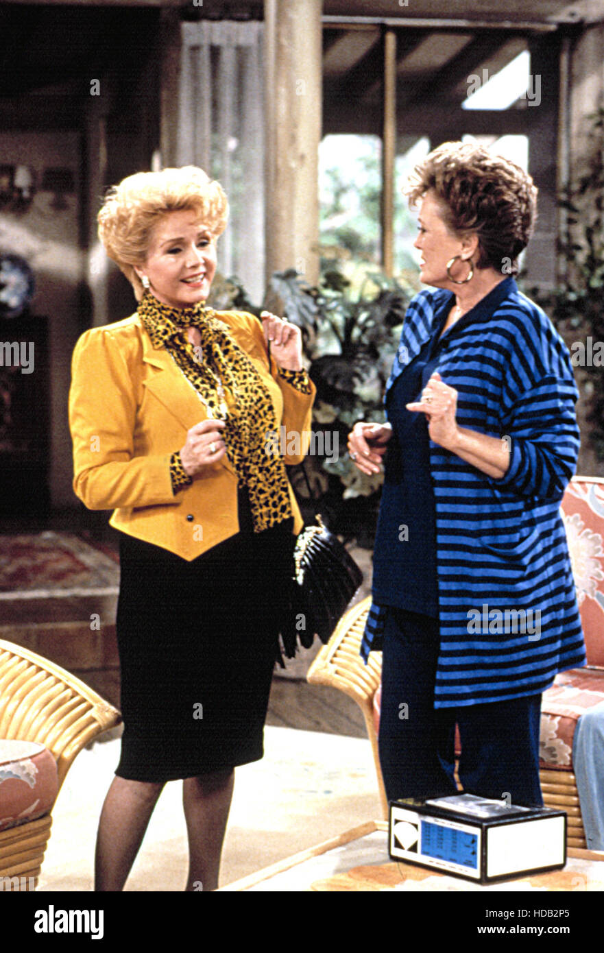 THE GOLDEN GIRLS, Debbie Reynolds, Rue McClanahan, 1985-92, episode ...