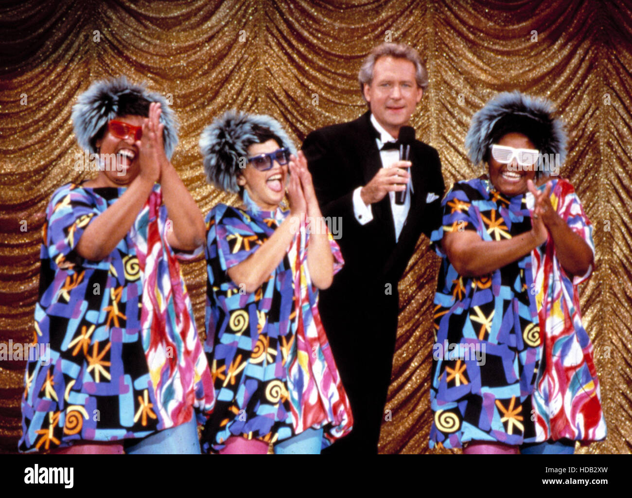 GONG SHOW, Don Bleu, host, 1988-89 Stock Photo - Alamy