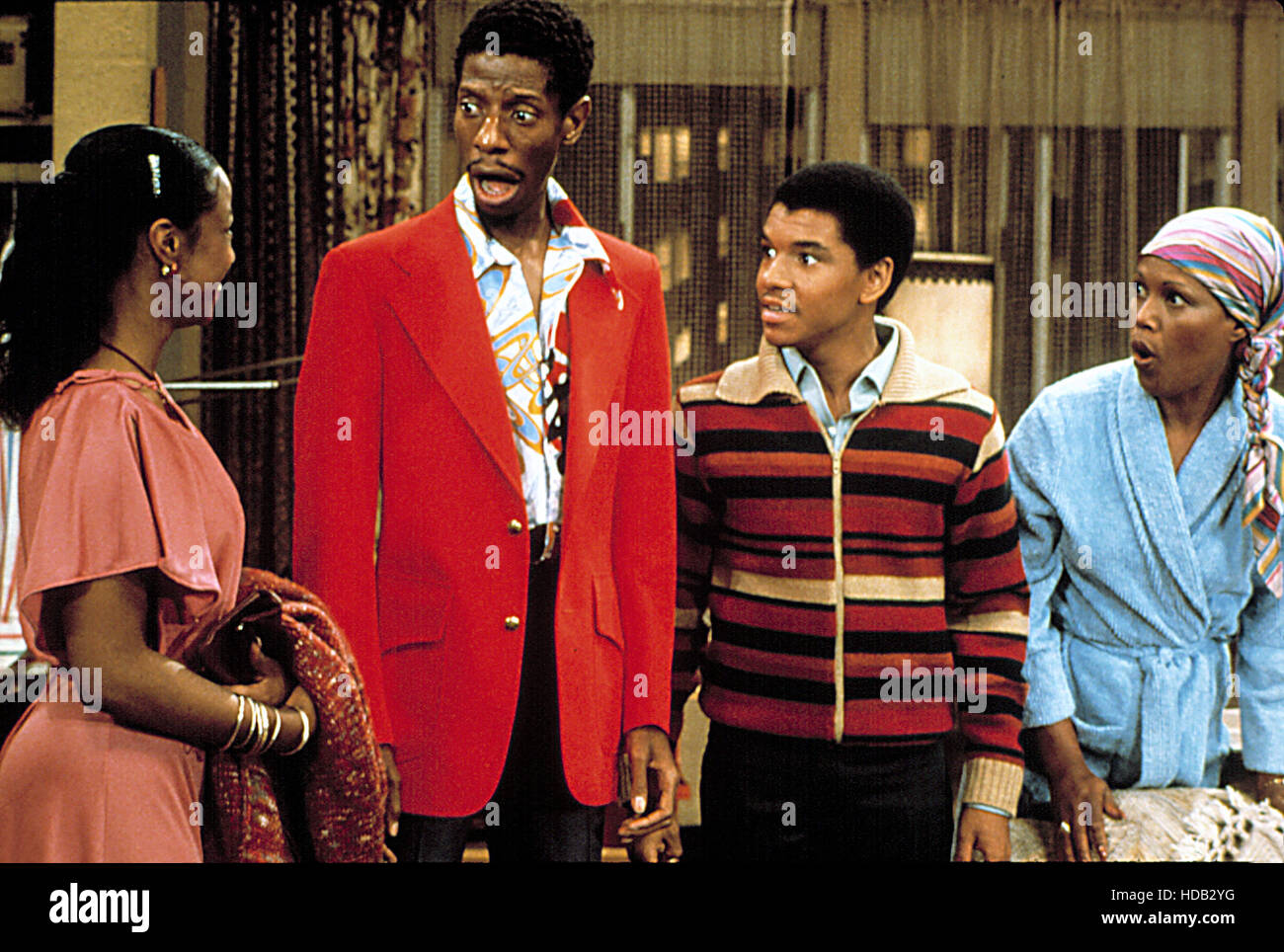 GOOD TIMES, Jimmie Walker, Ralph Carter, Ja'net Dubois, 1974-1979 Stock ...