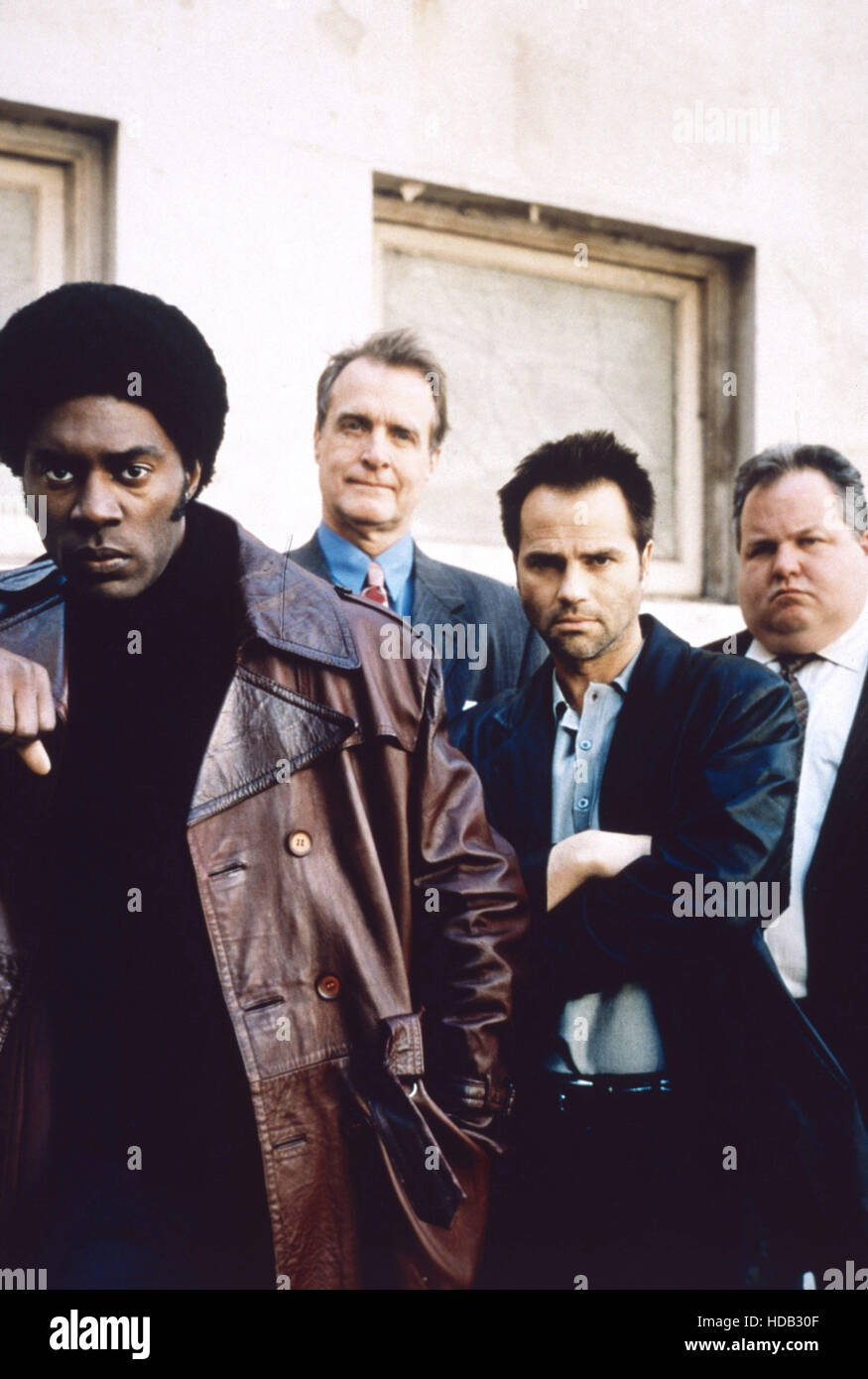 GOOD VS. EVIL, from left: Richard Brooks, Marshall Bell, Clayton Rohner ...