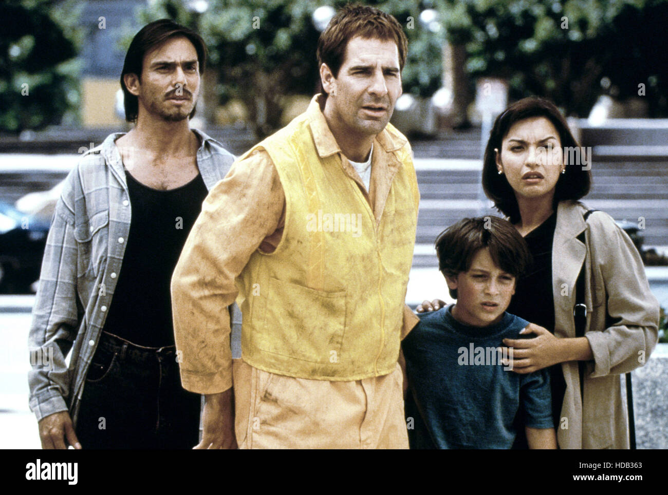 THE INVADERS, (from left): Raoul Trujillo, Scott Backula, Mario Yedidia ...