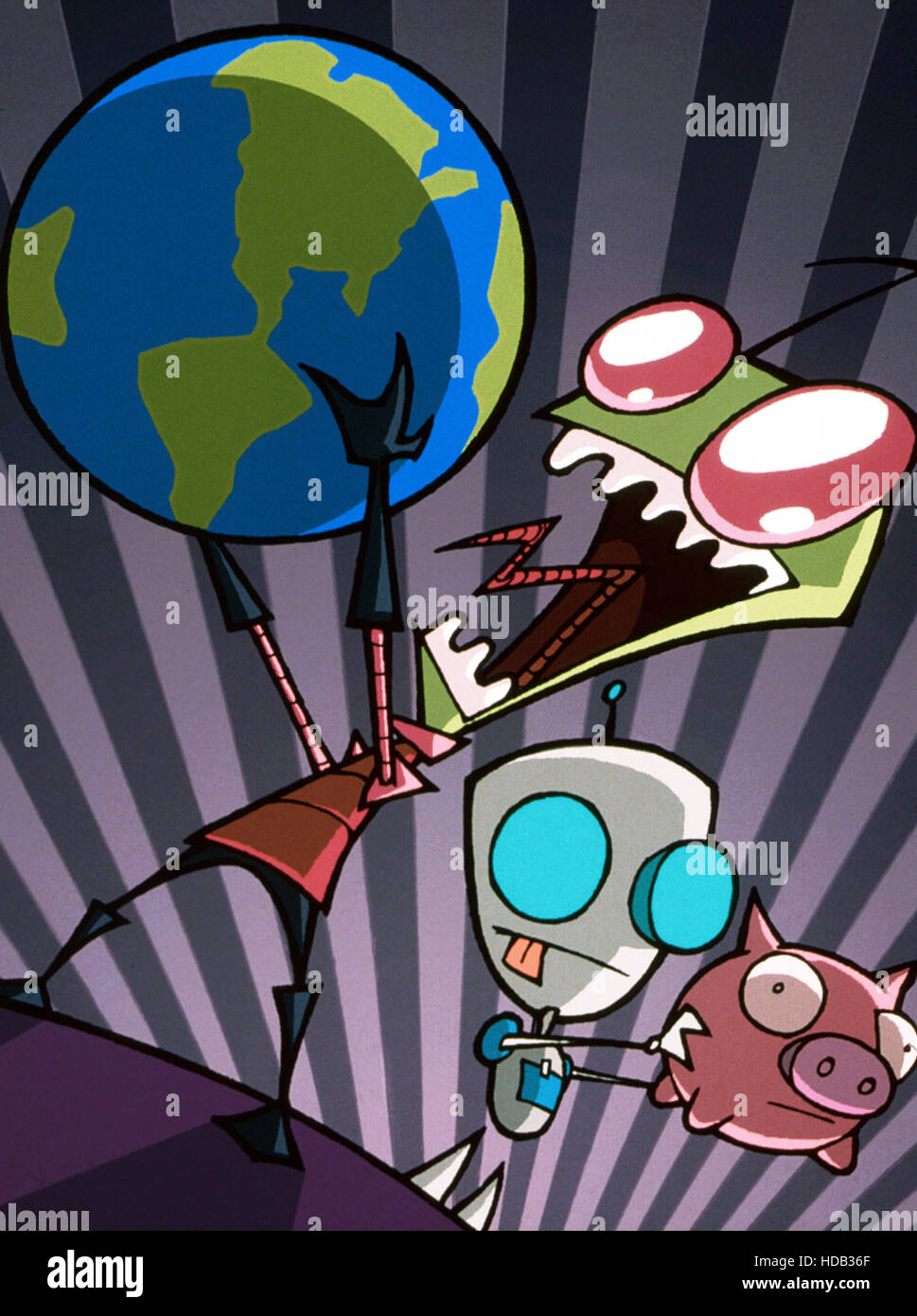 INVADER ZIM, (from left): Zim, Gir, 2001-02. © Nickelodeon / Courtesy ...