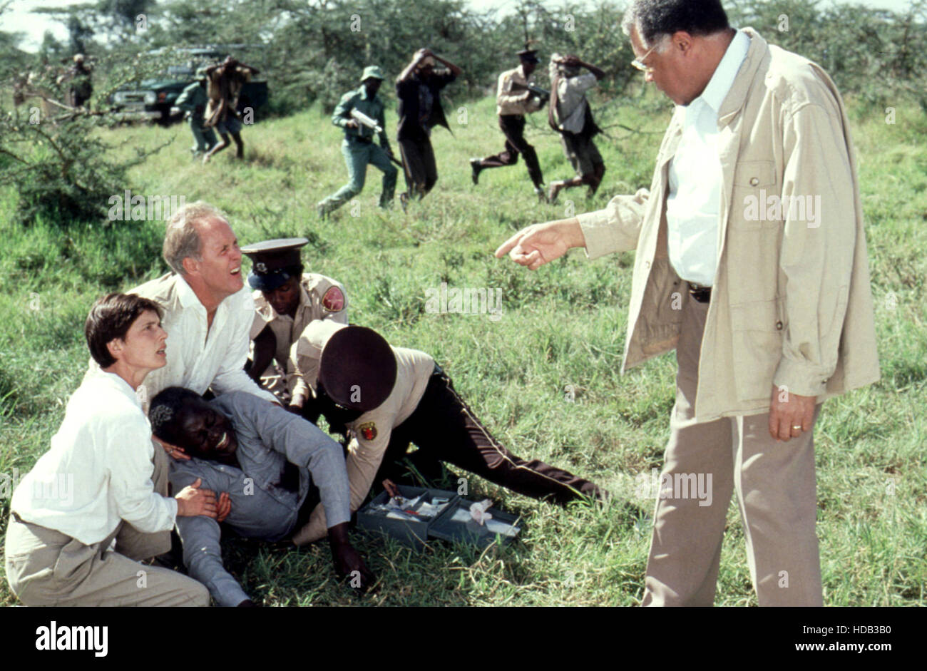 IVORY HUNTERS, Isabella Rossellini, John Lithgow, James Earl Jones ...