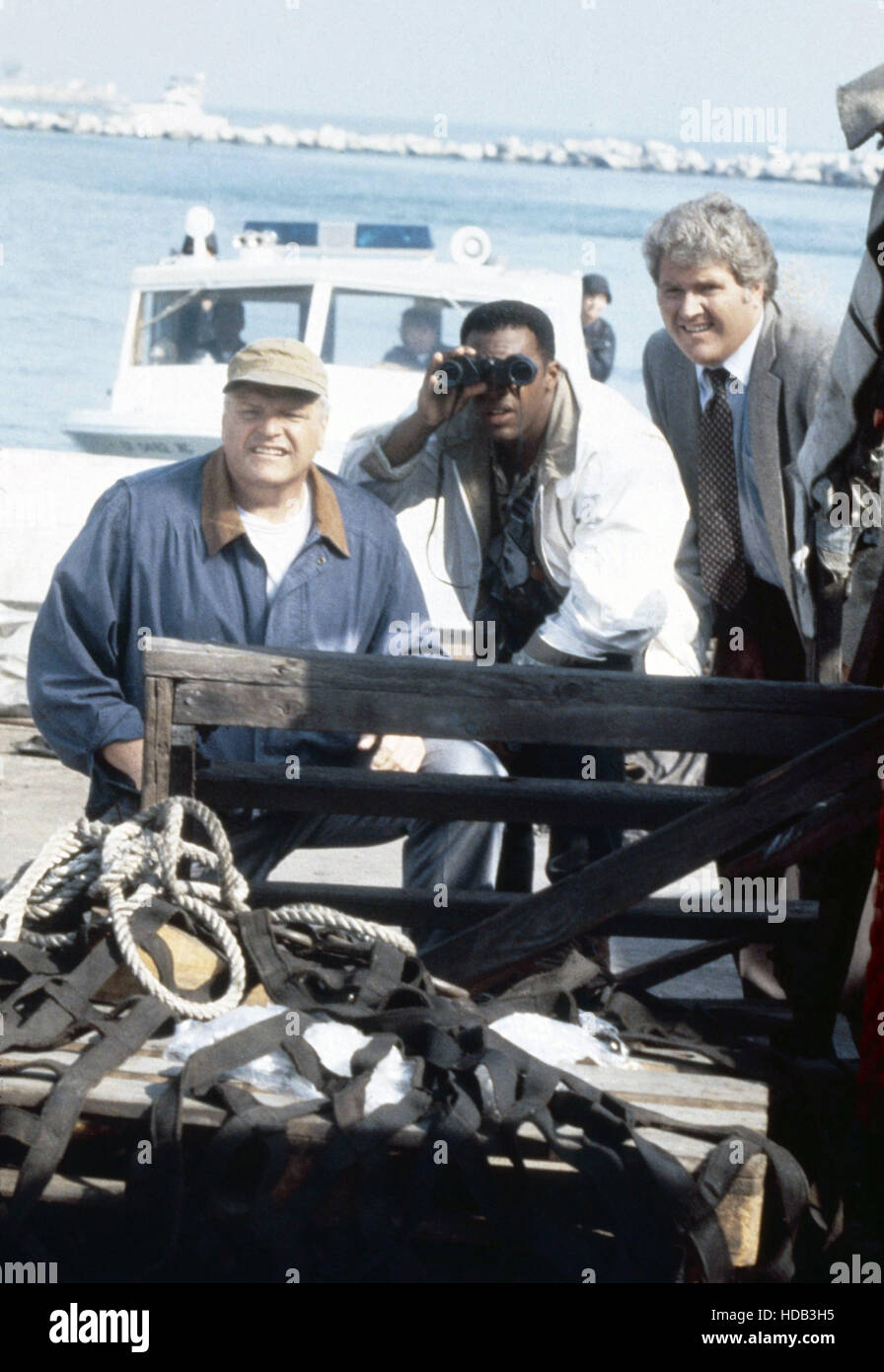 JACK REED: BADGE OF HONOR, from left: Brian Dennehy, Byron Keith, 1993 ...