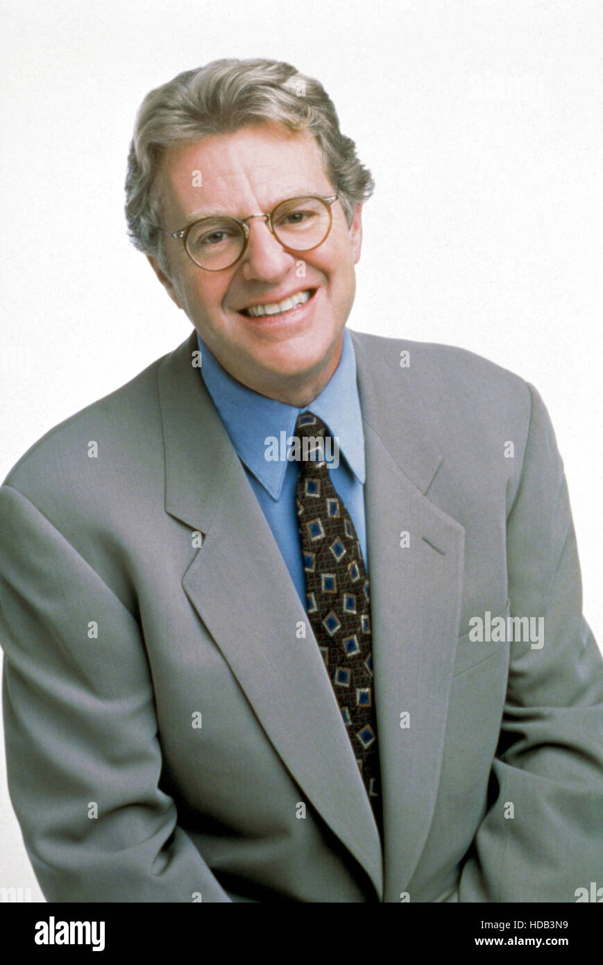 JERRY SPRINGER SHOW, Jerry Springer, 1991 Stock Photo - Alamy