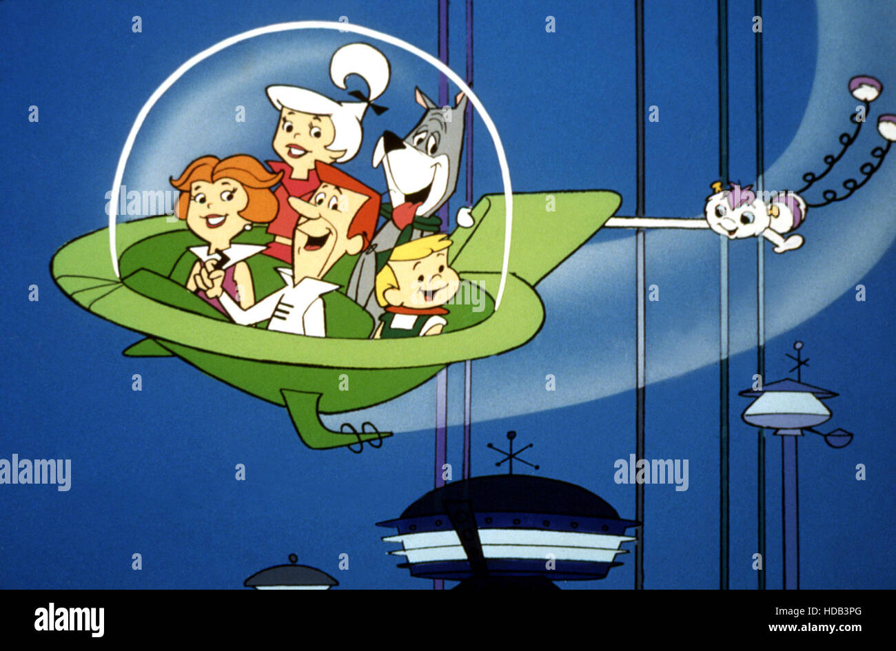 THE JETSONS, Jane, Judy, Astro, Elroy & George Jetson, 1962-87 Stock ...