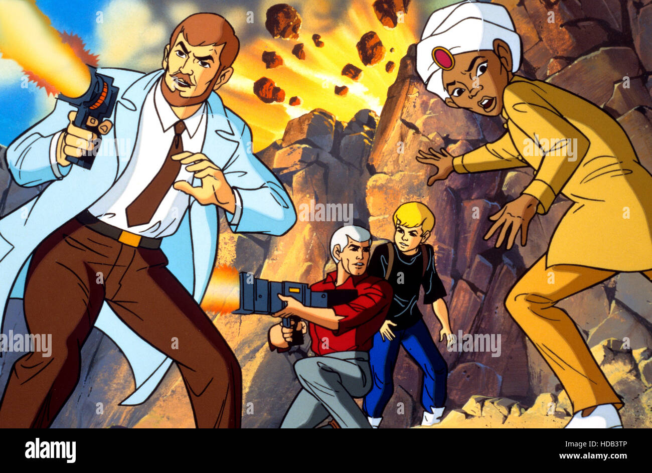 JONNY'S GOLDEN QUEST, l-r: Benton Quest, Race Bannon, Jonny Quest ...