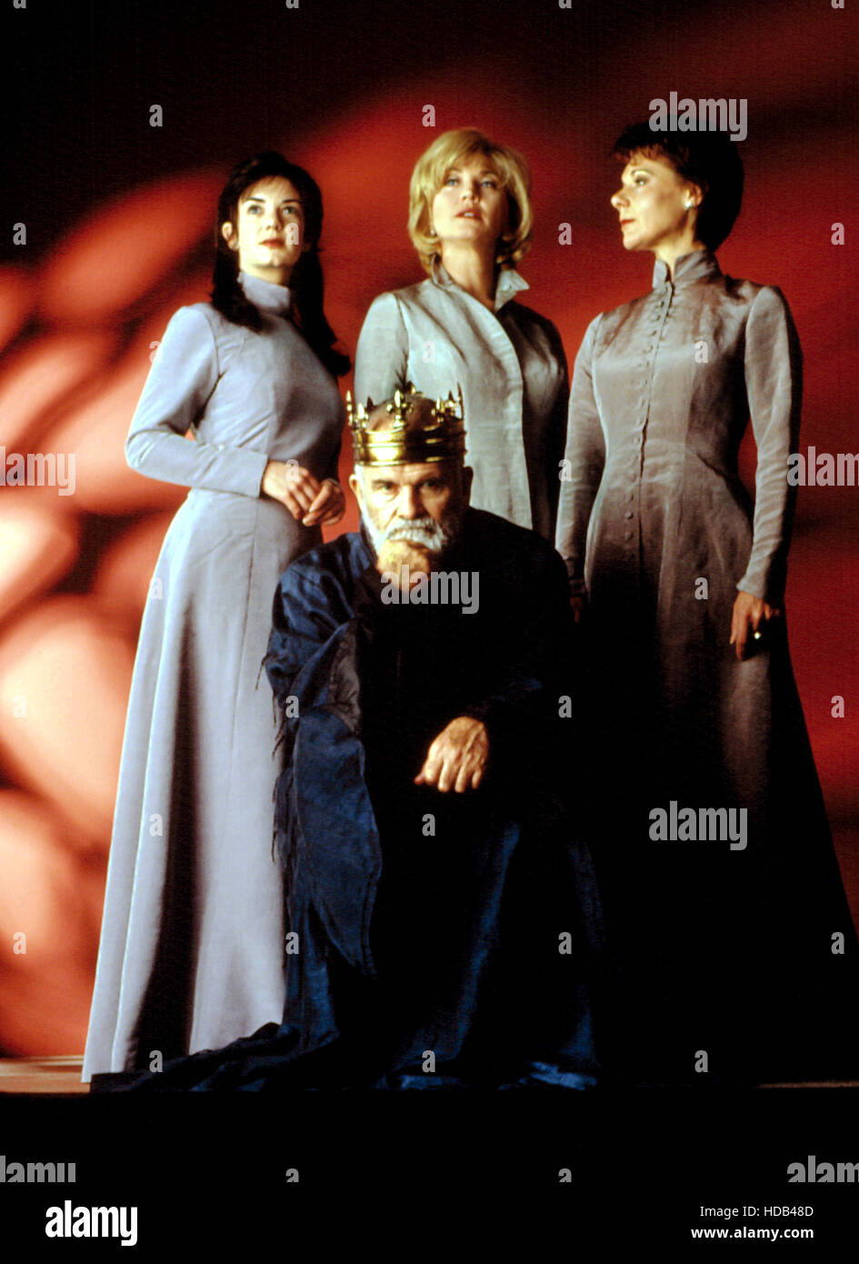 KING LEAR, Victoria Hamilton, Amanda Redman, Barbara Flynn, Ian Holm ...