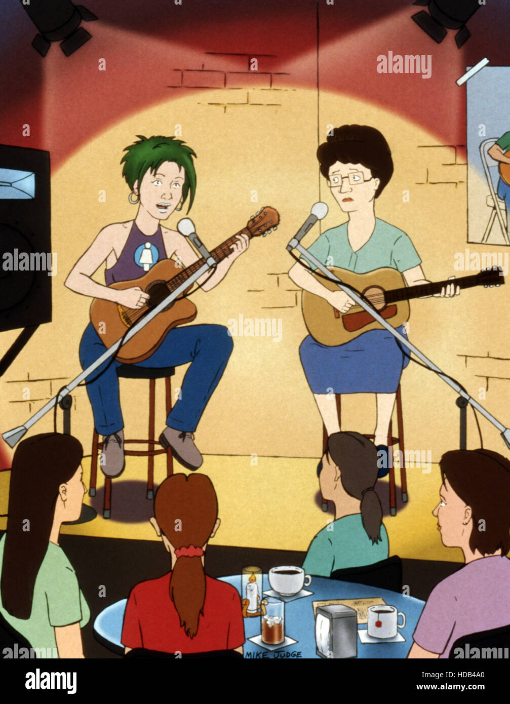 KING OF THE HILL, (from left): Emily (voiced by Ani Difranco), Peggy ...