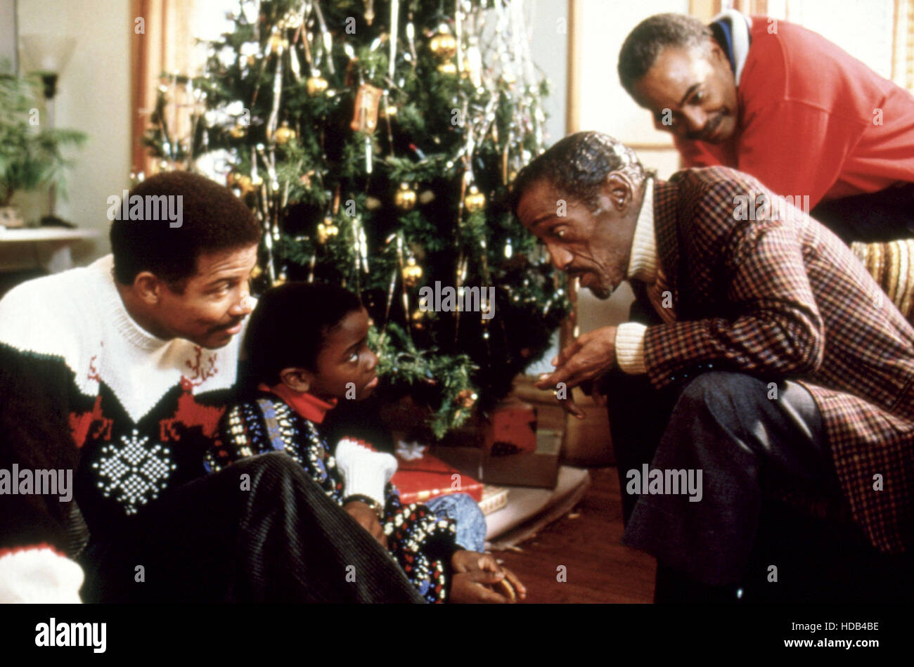 THE KID WHO LOVED CHRISTMAS, Michael Warren, Trent Cameron, Sammy Davis ...