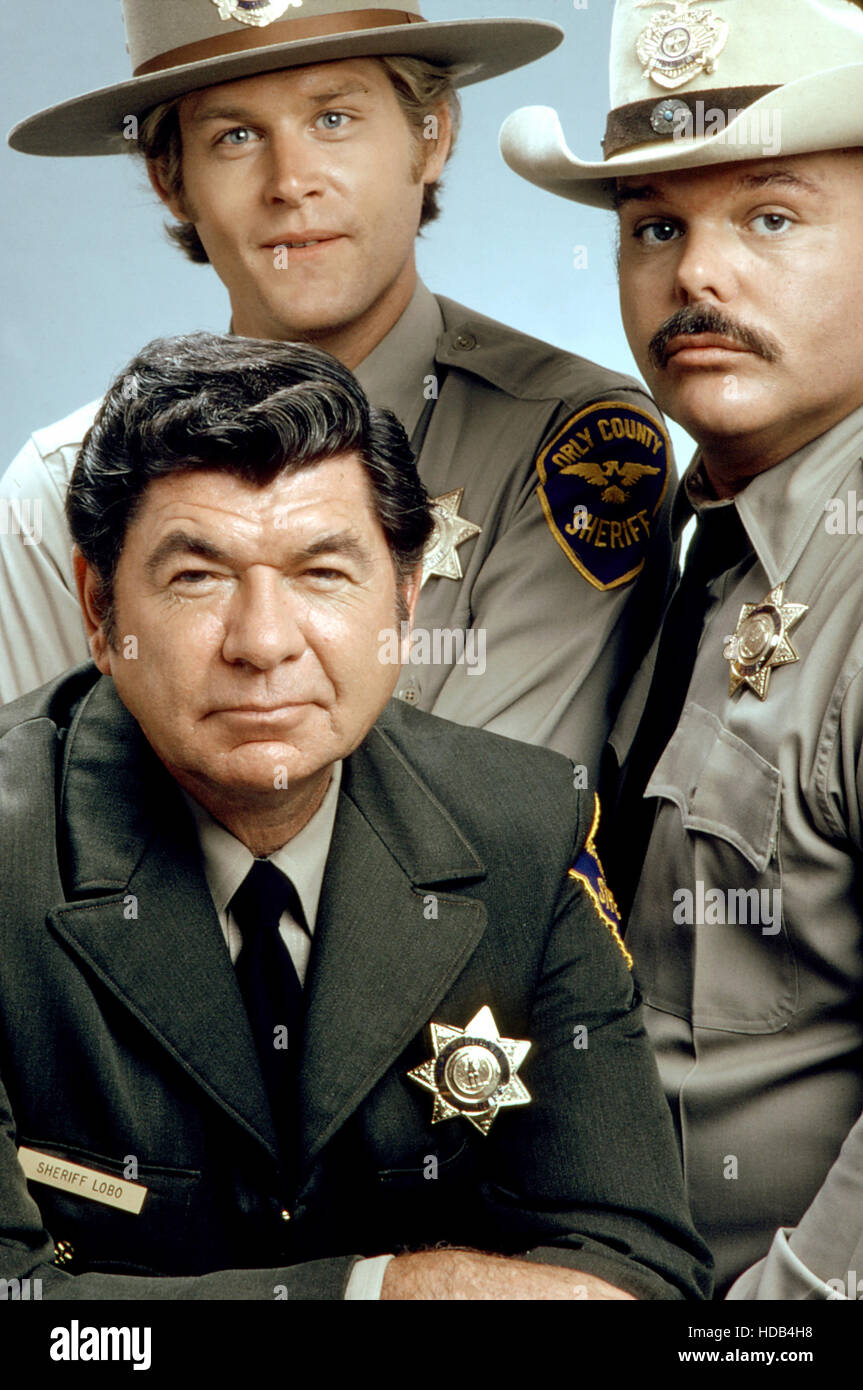 THE MISADVENTURES OF SHERIFF LOBO, Claude Akins, Brian Kerwin, Mills ...