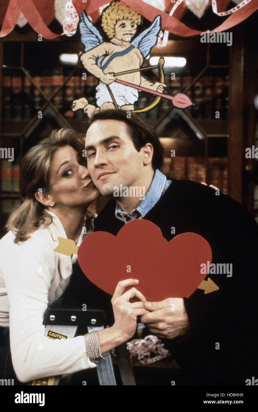 MR. RHODES, (from left): Farrah Forke, Tom Rhodes, 'The Valentine Show ...