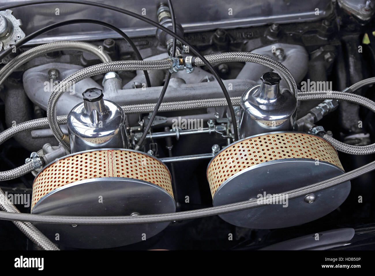 Twin su carburetters fitted sports hi-res stock photography and images ...