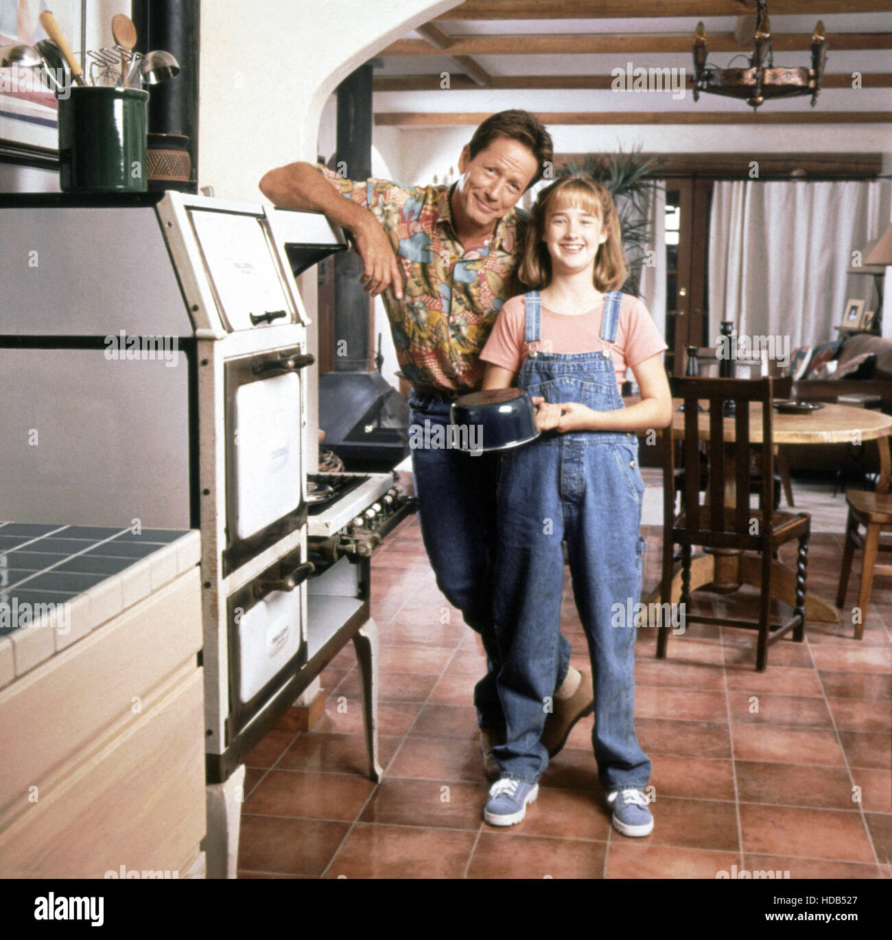 MOLONEY, (from left): Peter Strauss, Ashley Johnson, 1996-97. © CBS ...