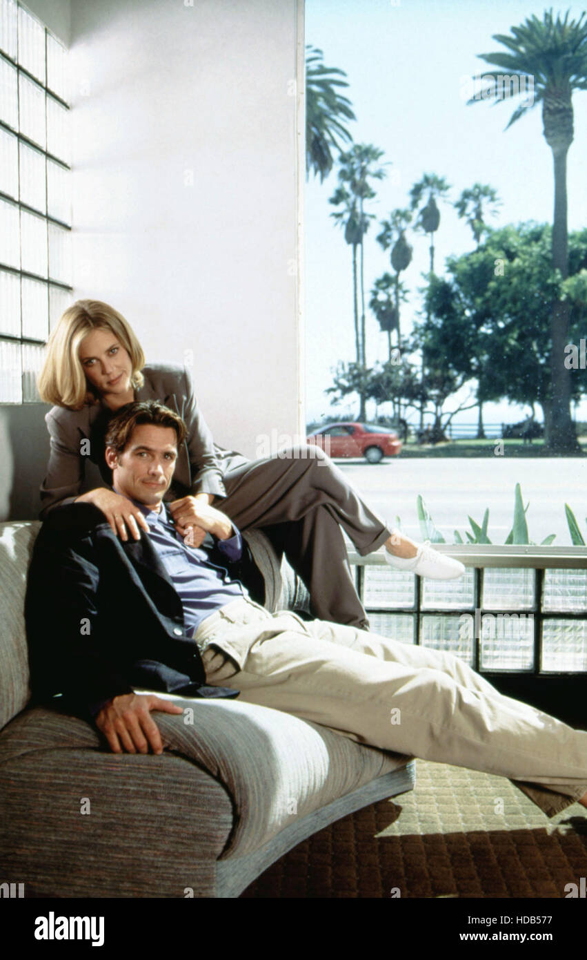 MOON OVER MIAMI, Ally Walker, Billy Campbell, 1993, © ABC / Courtesy ...