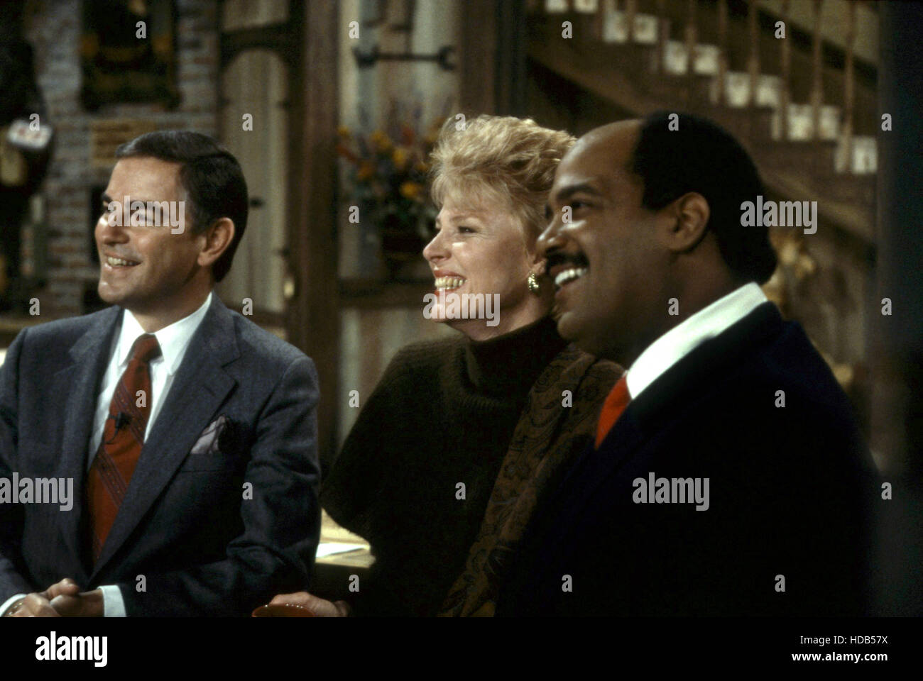 THE MORNING PROGRAM, Rolland Smith, Mariette Hartley, Mark McEwen, 1987 ...