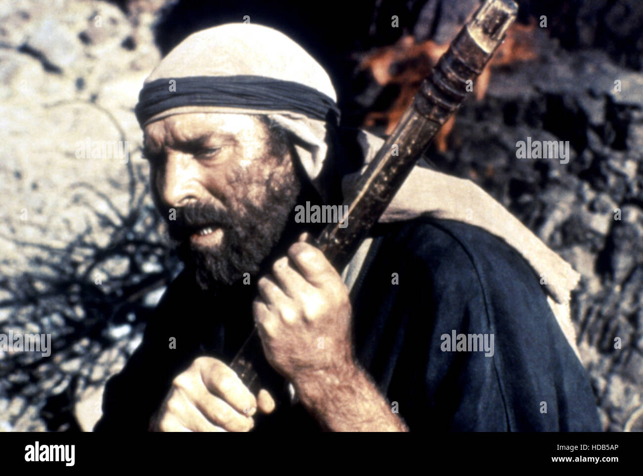 MOSES THE LAWGIVER, Burt Lancaster, 1974 Stock Photo - Alamy