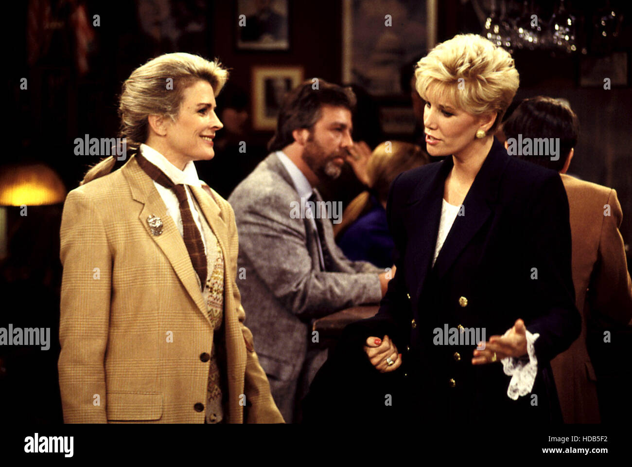 MURPHY BROWN, Candice Bergen, Joan Lunden, 1988-1998 Stock Photo - Alamy