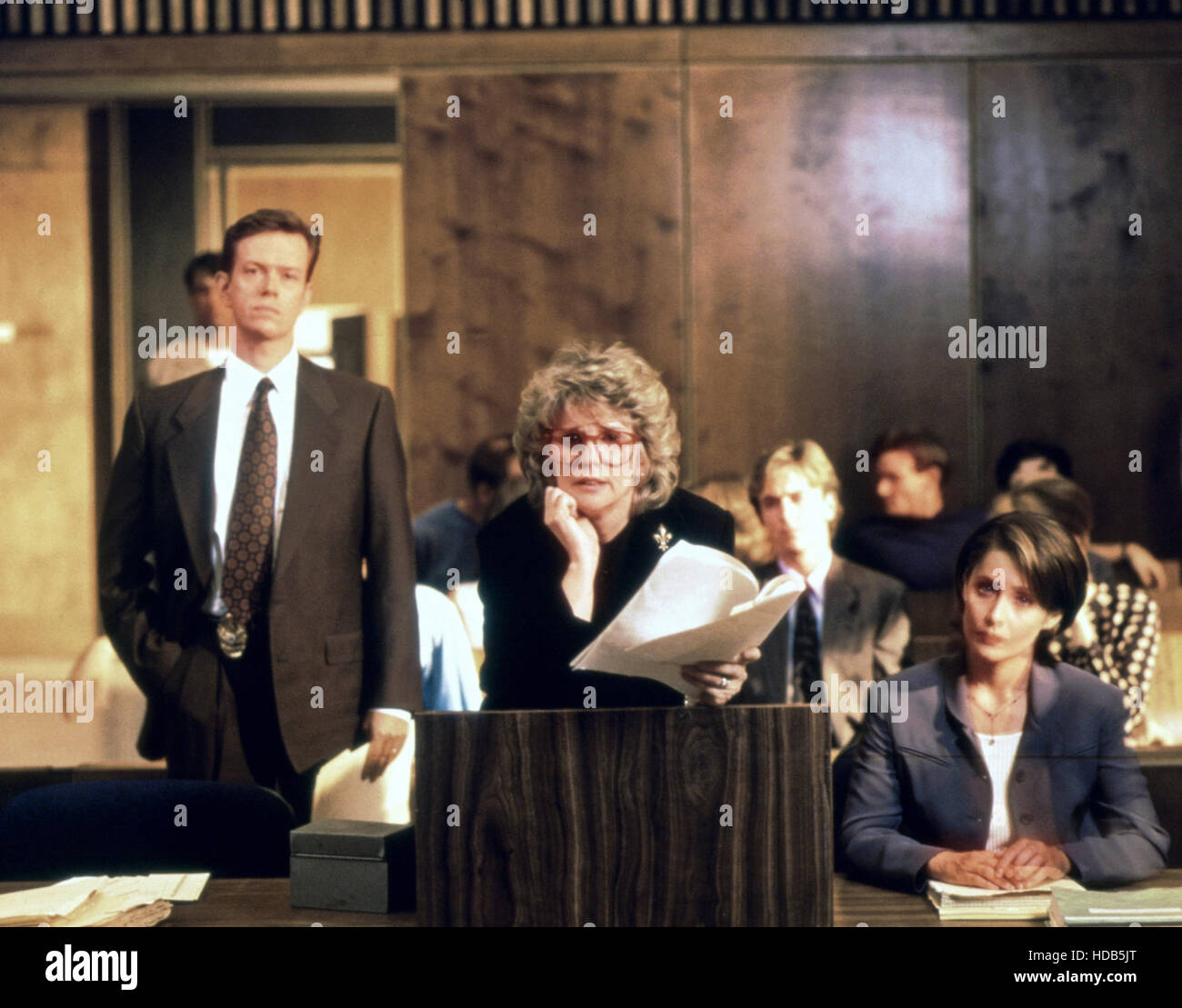 MURDER ONE, (from left): Dylan Baker, Barbara Bosson, Grace Phillips ...