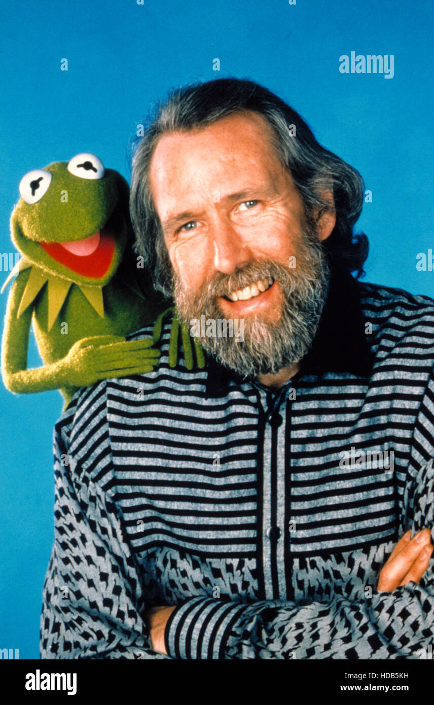 MUPPET SHOW, Kermit the frog, and Jim Henson the human, 1976-1981 Stock ...