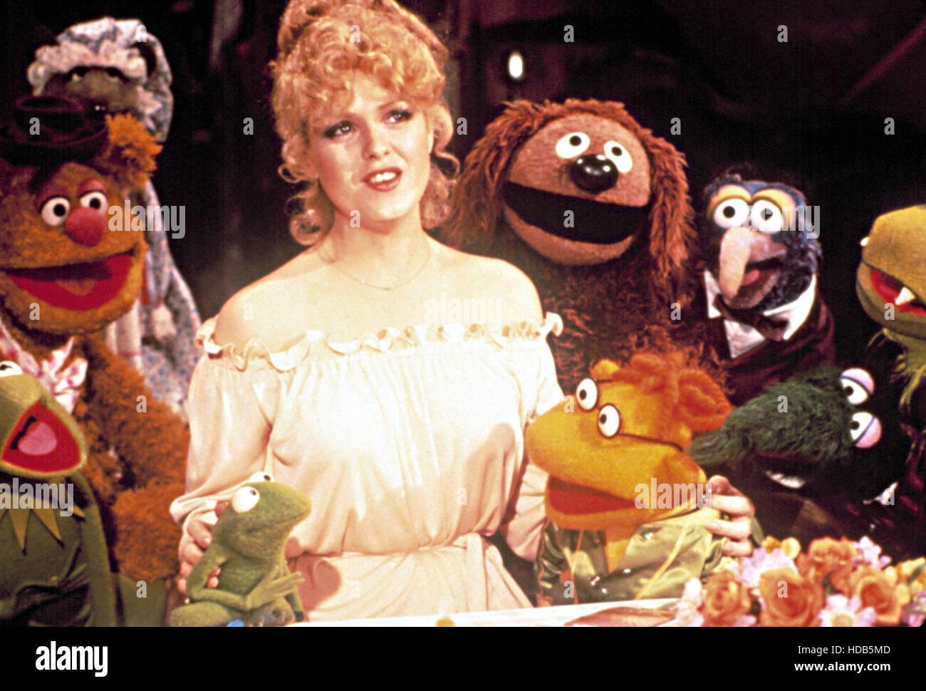 MUPPET SHOW, Bernadette Peters, with Kermit the Frog, and the other ...