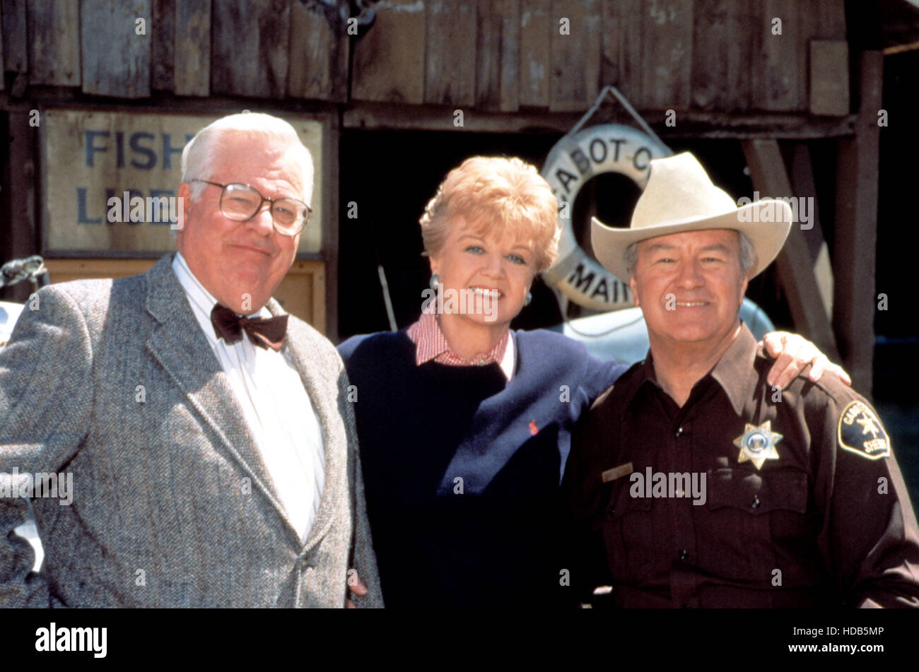 MURDER SHE WROTE, William Windom, Angela Lansbury, Ron Masak, 1984-96 ...