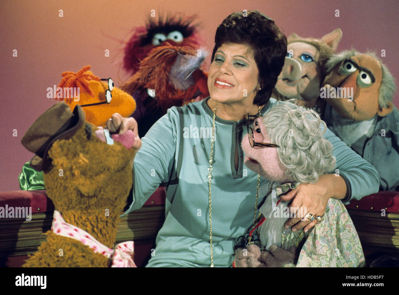 THE MUPPET SHOW, (from left): Fozzie Bear, Scooter, Animal (obscured ...