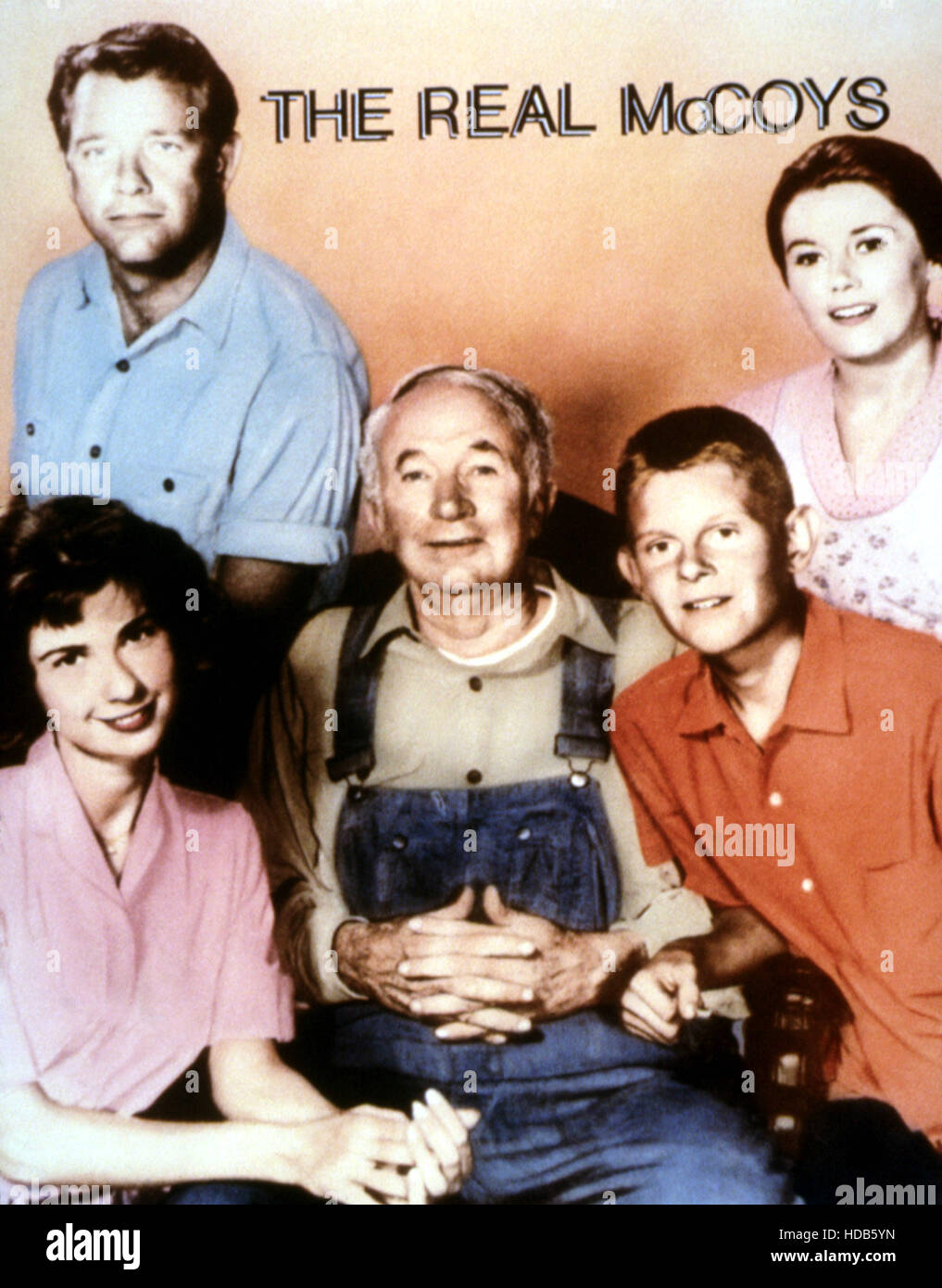 THE REAL MCCOYS, Lydia Reed, Richard Crenna, Walter Brennan, Michael ...