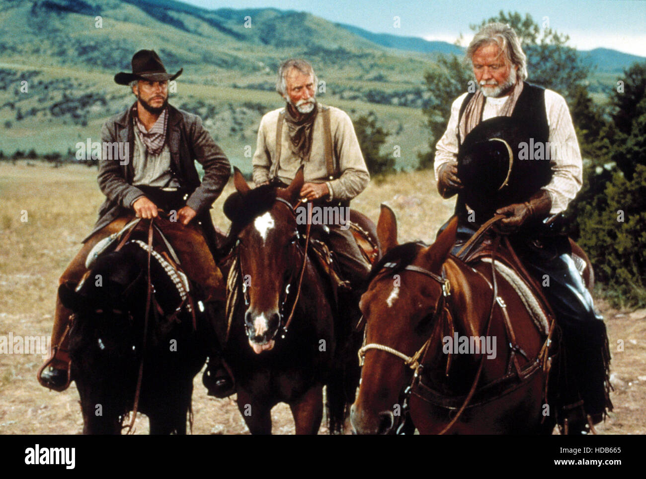 RETURN TO LONESOME DOVE, William Petersen, Timothy Scott, Jon Voight ...