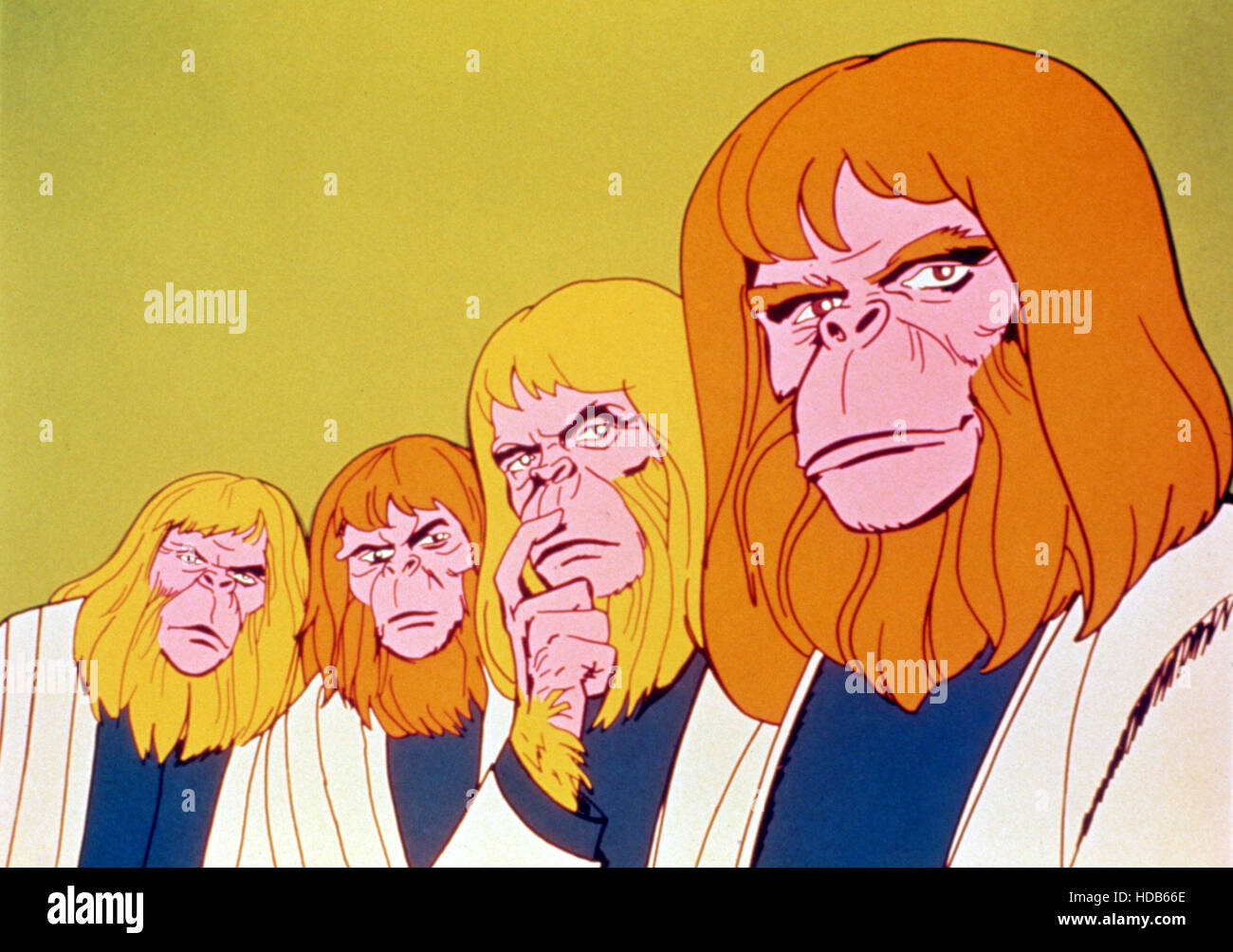 RETURN TO THE PLANET OF THE APES, Animated TV Series, 1975-1976. TM and ...