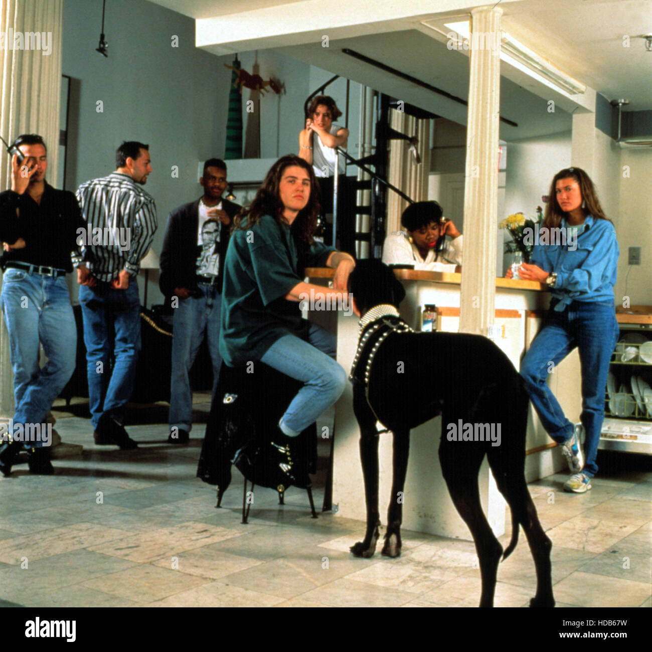 THE REAL WORLD, NYC, MTV Reality Series, from left: Eric, Norman, Kevin ...