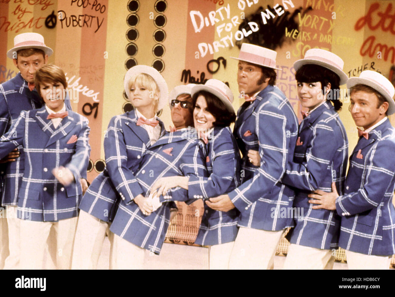 ROWAN AND MARTIN'S LAUGH-IN, Dave Madden, Judy Carne, Goldie Hawn, Arte ...