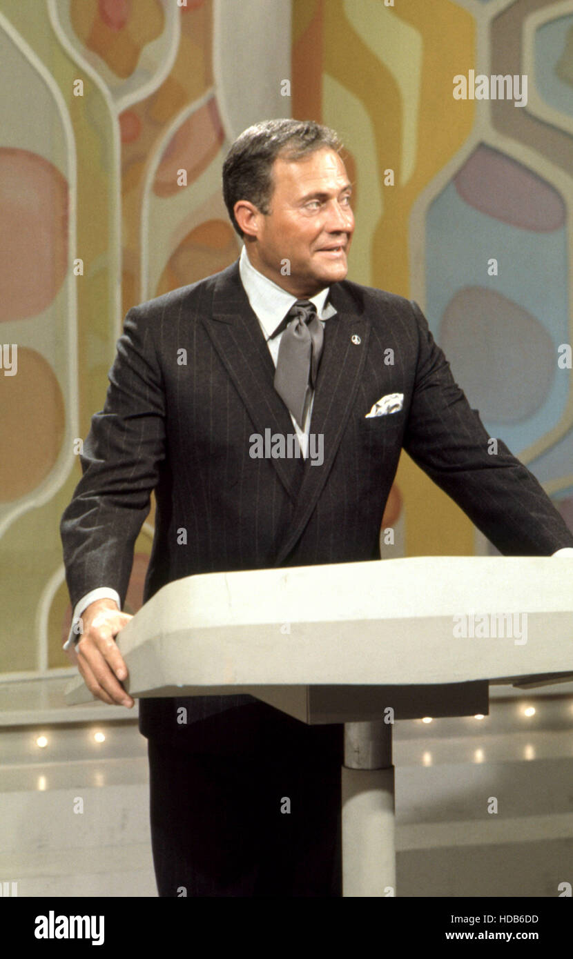 ROWAN AND MARTIN'S LAUGH-IN, co-host Dan Rowan, 1968-1973 Stock Photo ...
