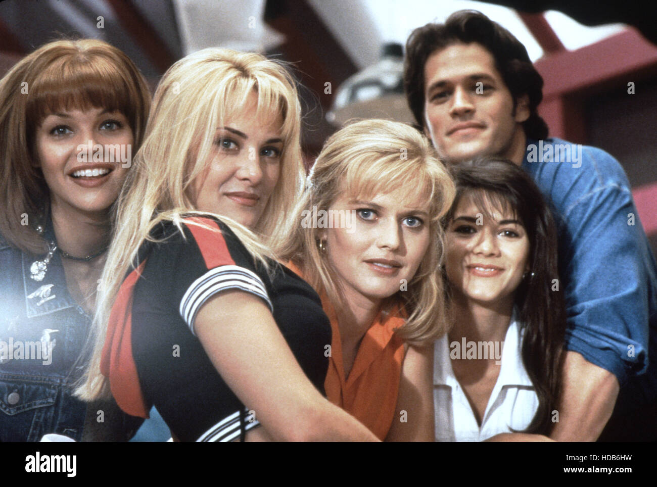 ROBIN'S HOODS, from left: Julie McCullough, Jennifer Campbell, Claire ...