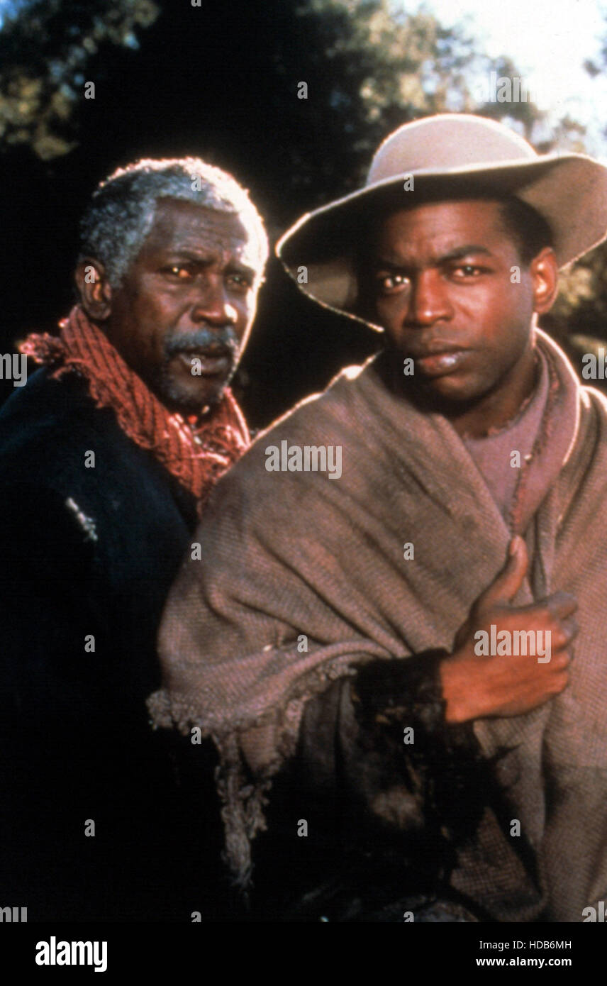 ROOTS, Louis Gossett, Levar Burton, 1977 Stock Photo - Alamy