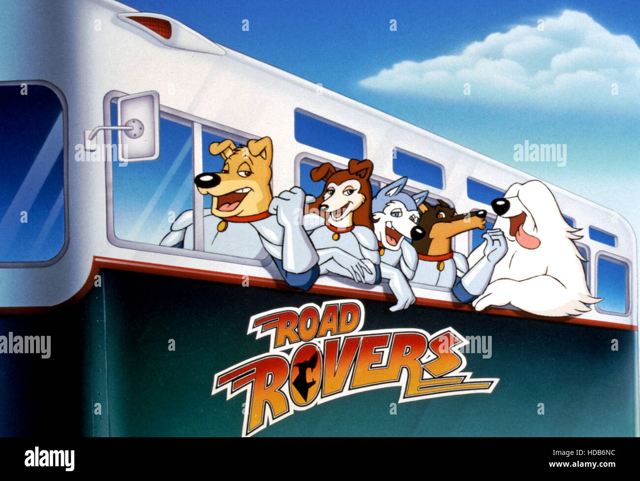 ROAD ROVERS, (from left): Hunter, Colleen, Exile, Blitz, Shag, 1996-97 ...