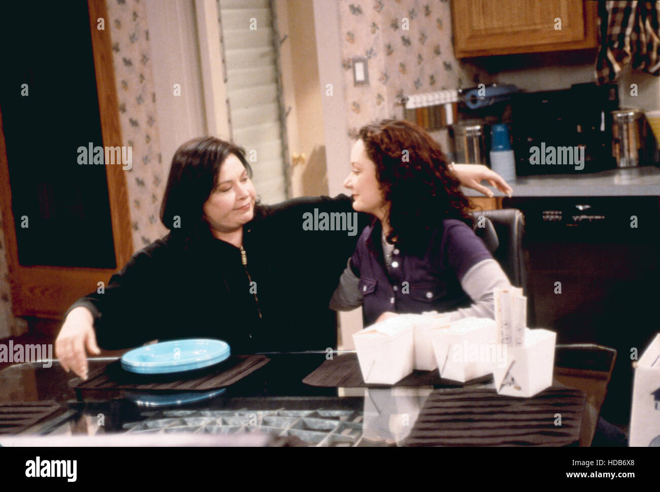 ROSEANNE, (from left): Roseanne, Sara Gilbert, 'Into That Good Night ...