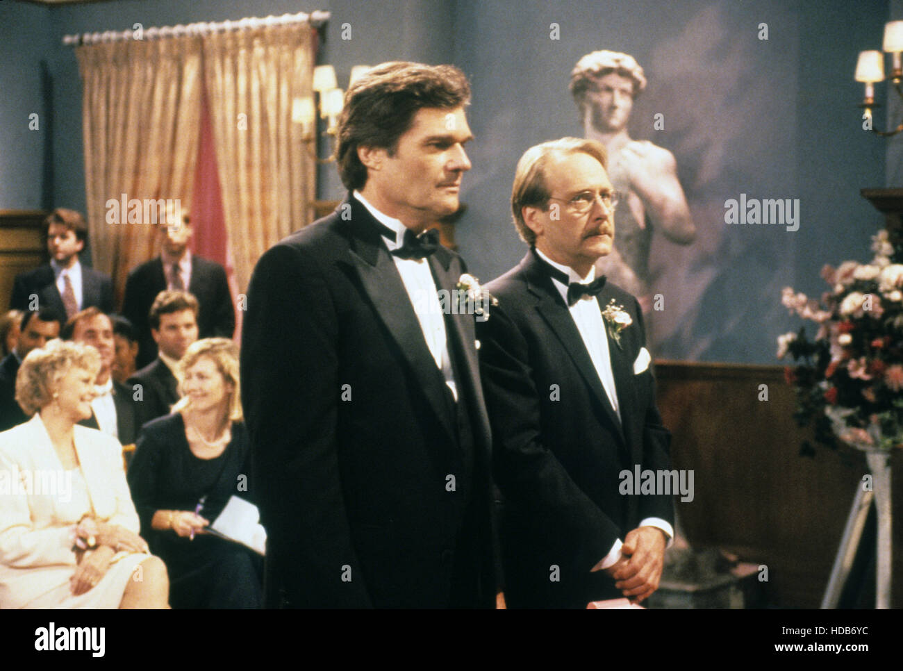 ROSEANNE, from left to right: Fred Willard, Martin Mull, 'December ...