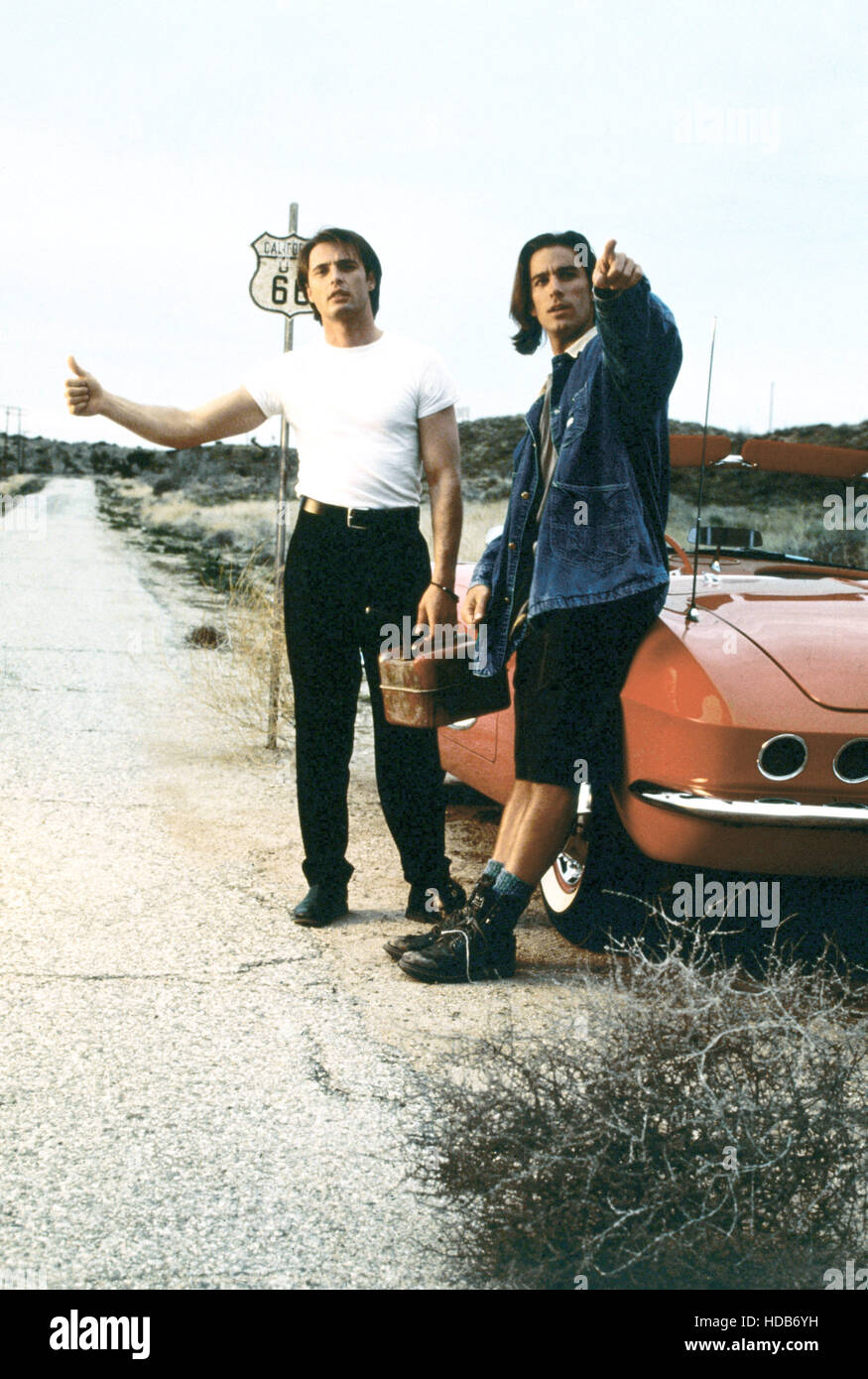 ROUTE 66, from left: James Wilder, Dan Cortese, Ph: Chris Haston, 1993 ...