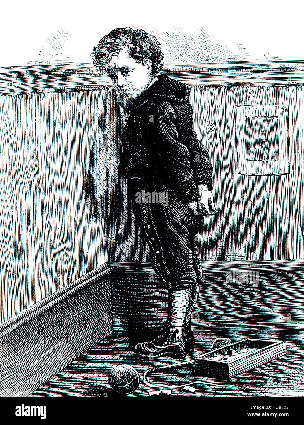 Victorian child children childs childrens hi-res stock photography and ...