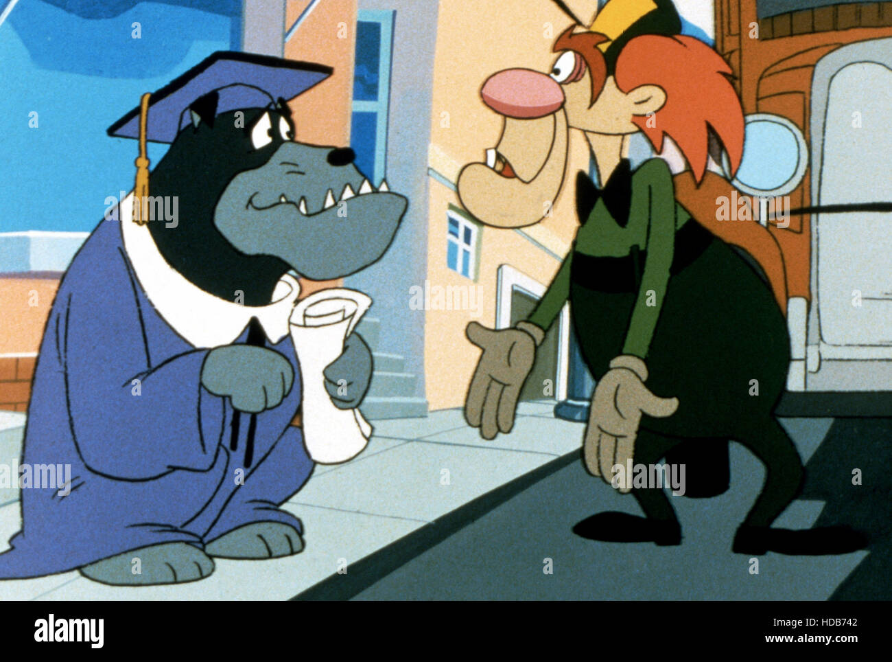 RUDE DOG AND THE DWEEBS, (from left): Rot the Rottweiler, Herman the ...