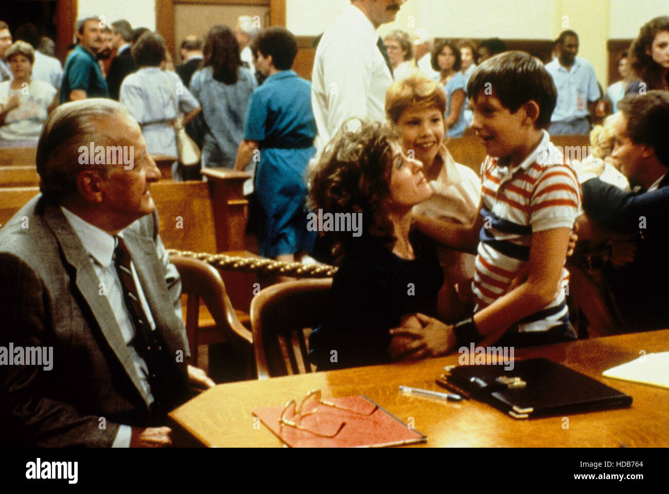 THE RYAN WHITE STORY, (l-r) George C. Scott, Judith Light, Lukas Haas ...