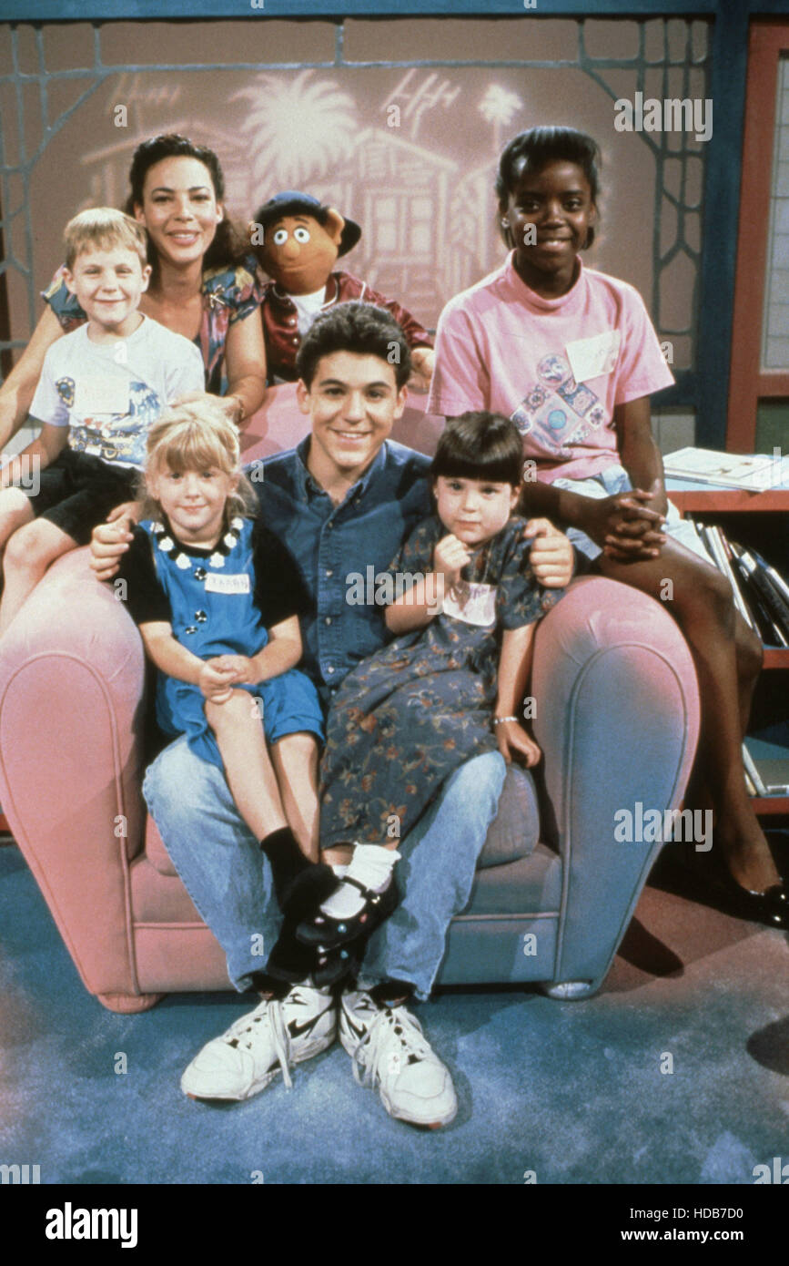STORYTIME, Fred Savage (adult front), Marabina Jaimes (adult rear ...
