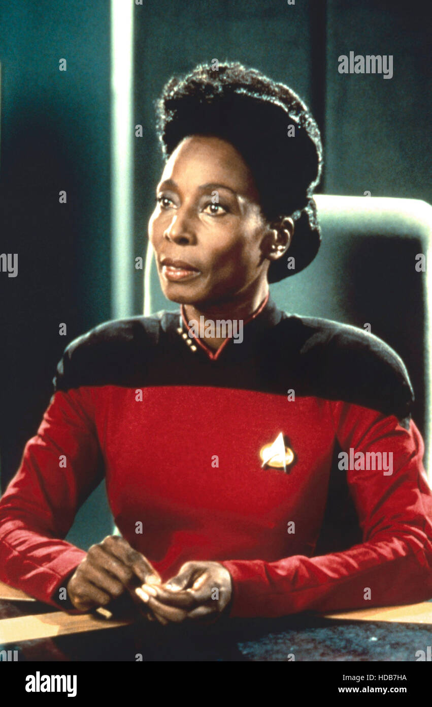 STAR TREK: THE NEXT GENERATION, Madge Sinclair, 'Interface,' (season 7 ...