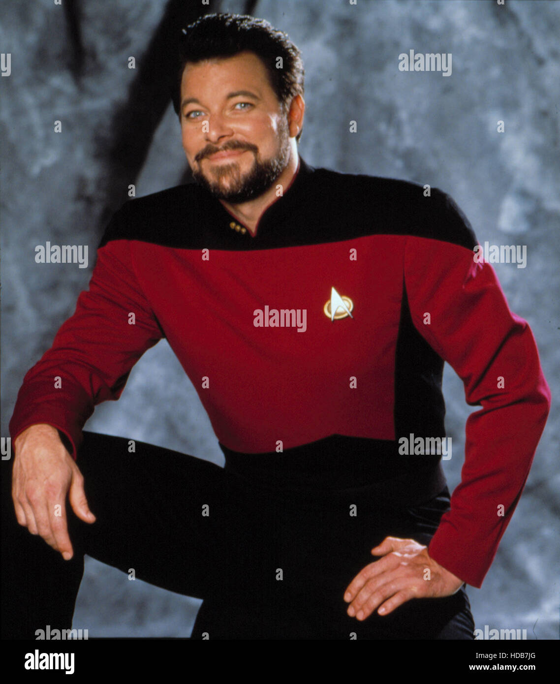 STAR TREK: THE NEXT GENERATION, Jonathan Frakes, 1987-94 Stock Photo ...