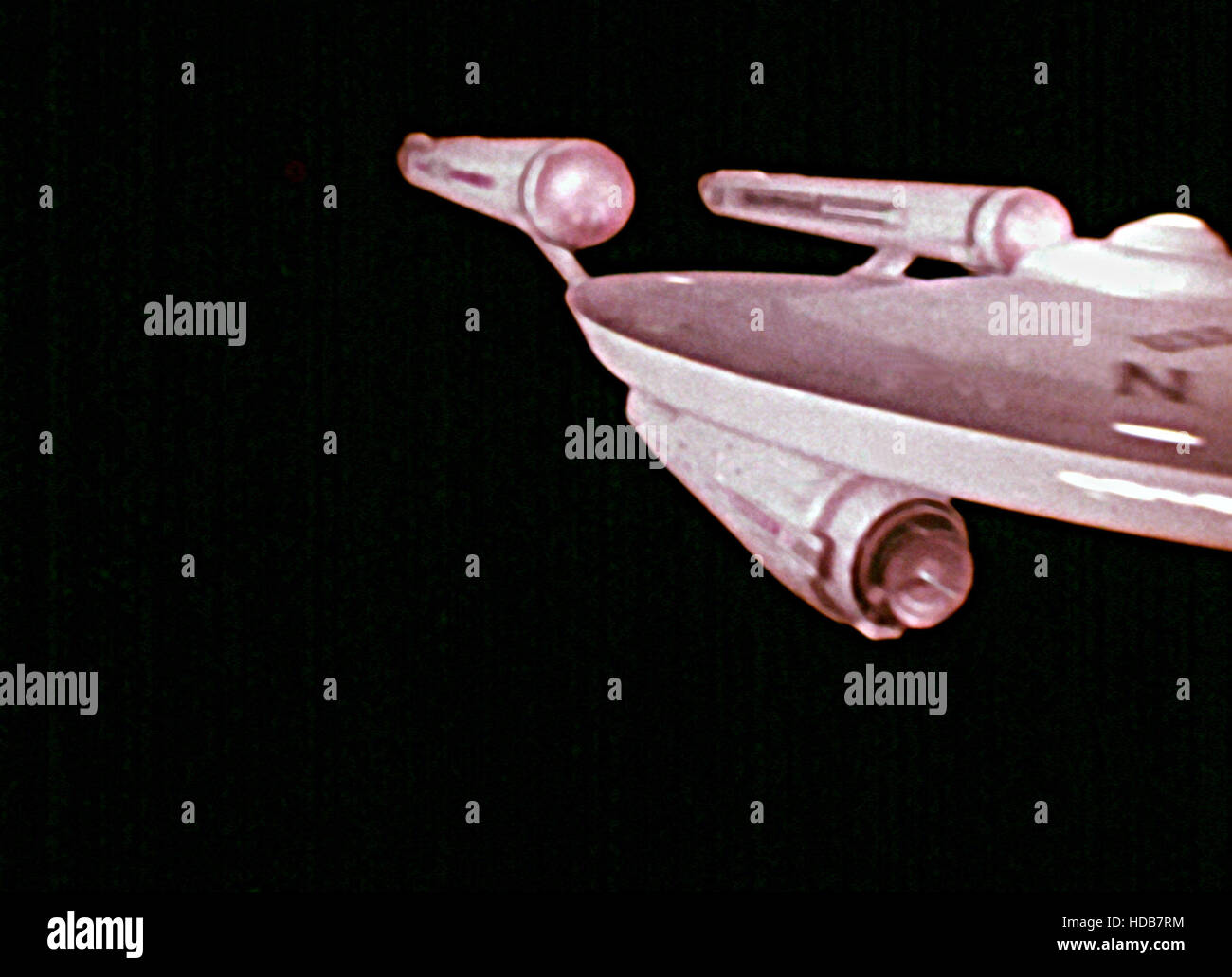 STAR TREK, The Enterprise jumping to warp speed, 1966-1969. Paramount ...