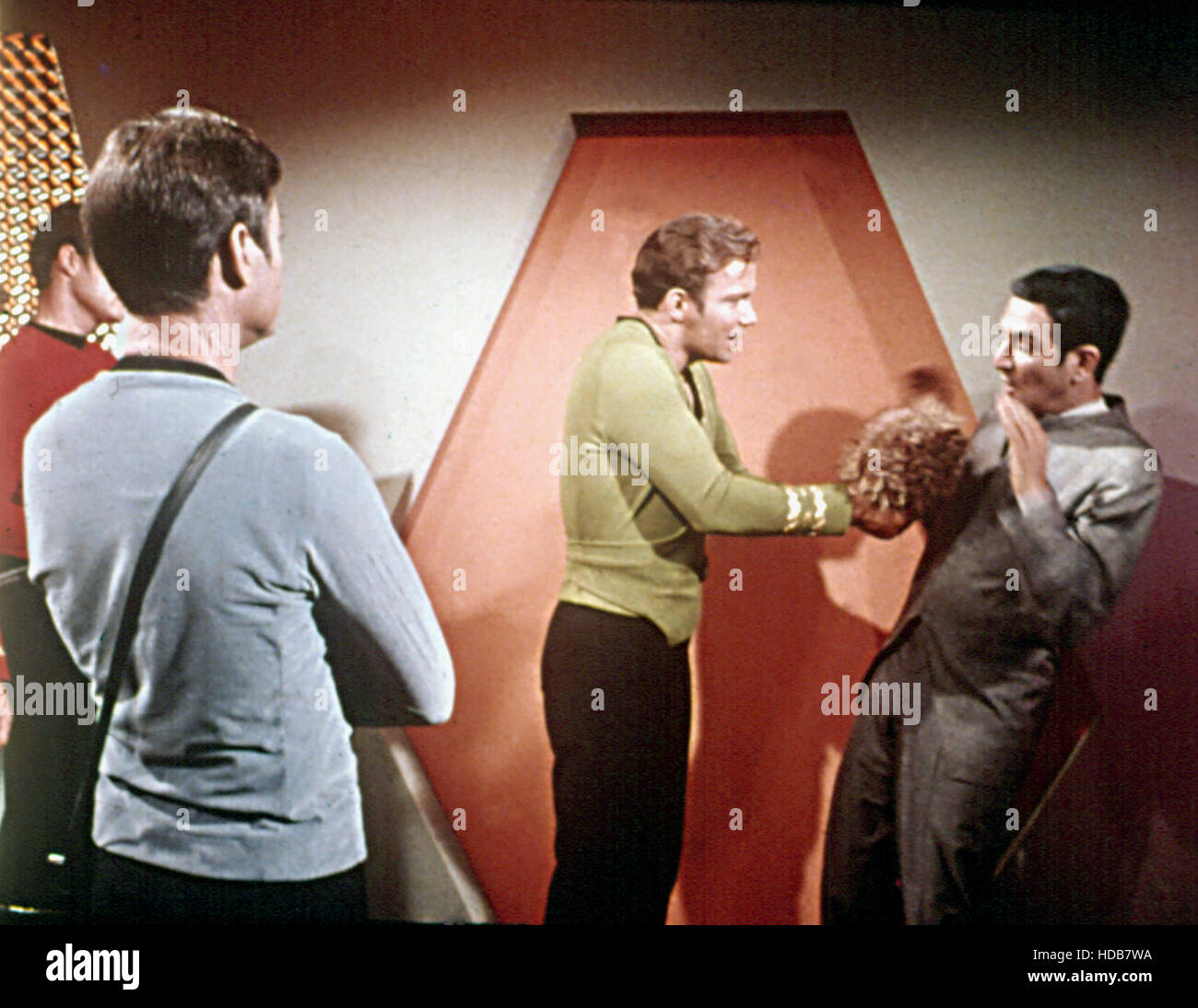 STAR TREK, 1966-69, DeForest Kelley, William Shatner, Charlie Brill, in ...