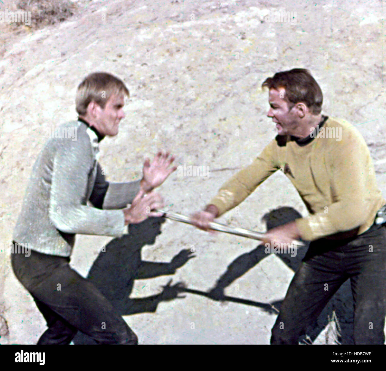 STAR TREK, 1966-69, Bruce Mars, William Shatner, in Ep#17: "Shore Leave ...